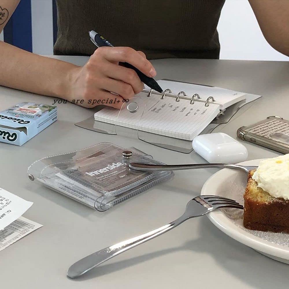 Small Wallets Credit Card Case Money Organizers, Clear Wallet Transparent Purse, Waterproof Coin Purse Wallet Pouch