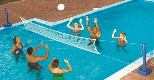 LY1122 for Swimline 9186 for Cross Inground Swimming Pool Fun Volleyball Net Game Water Set