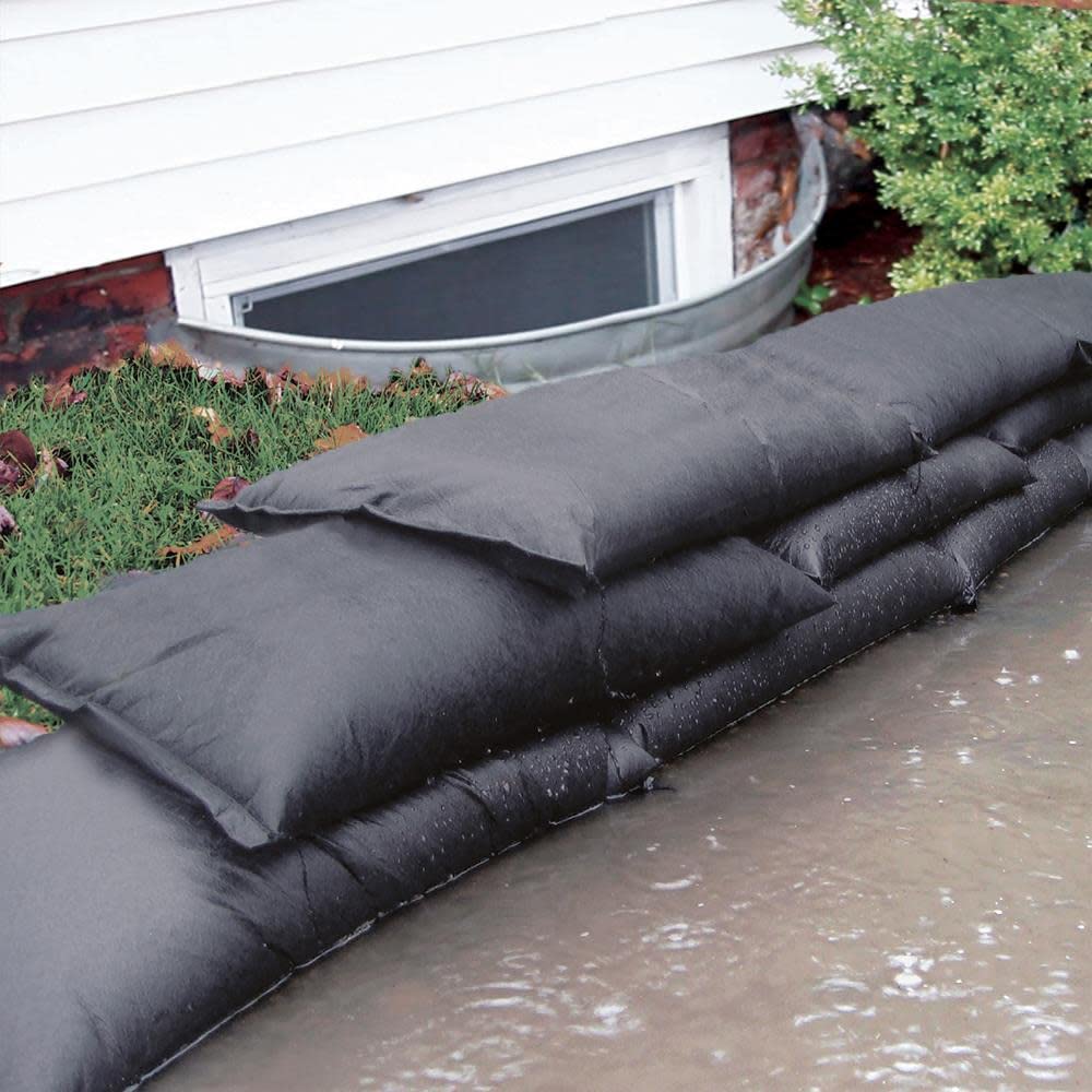 Quick Dam Grab & Go Flood Kit includes 20- 2ft Flood Bags in Bucket , Black , 1 Kit - QDGGFB-20