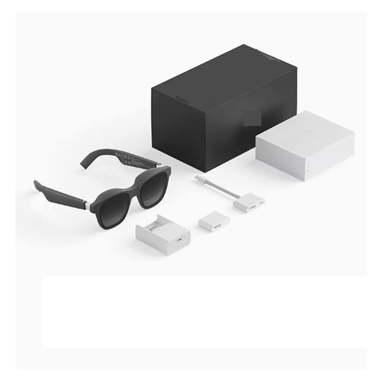 Smart AR Glasses Portable HD Private Giant Screen 4K+ Display Viewing Mobile Computer 3D HD Private Cinema (Size : Nreal for iPhone)
