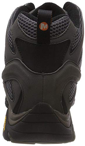Merrell Men's Moab 2 MID GTX High Rise Hiking Boots, Black/Black, 11