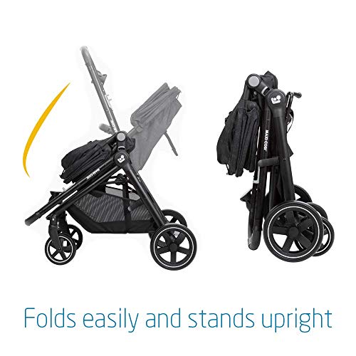 Maxi-Cosi Zelia Max 5-in-1 Modular Travel System, Nomad Black
