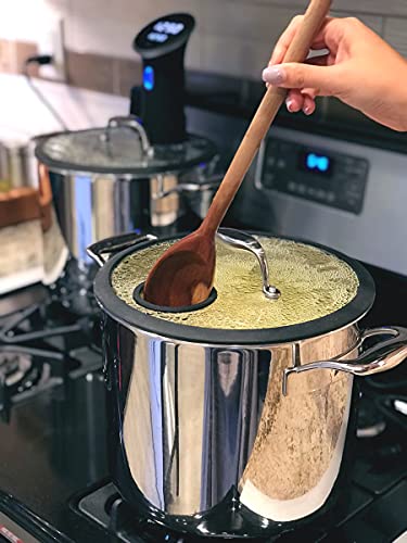 Tuxton Home Chef Series Sous Vide Pot, 9.8-Quart, Silver