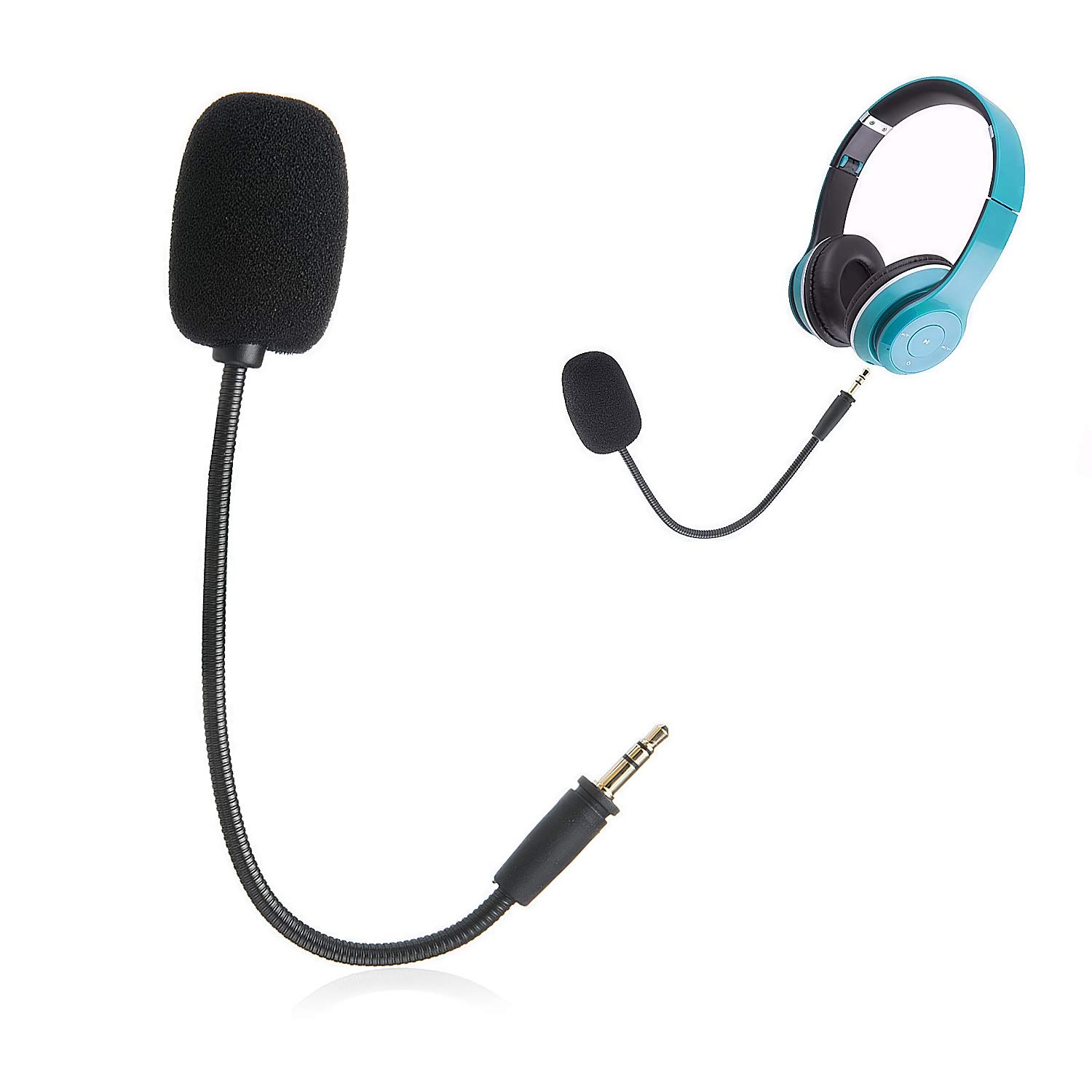 Ninge Replacement Mic-3.5mm for Turtle Beach Ear Force XO ONE Stealth 420X Recon 320 Z60-PDP Afterglow AG 6 Wired Xbox One PS4 Gaming Headset Use with TIK tok