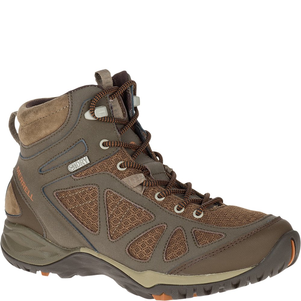 Merrell Women's Siren Sport Q2 Mid Waterproof Hiking Boot, Crown Blue, 11 M US