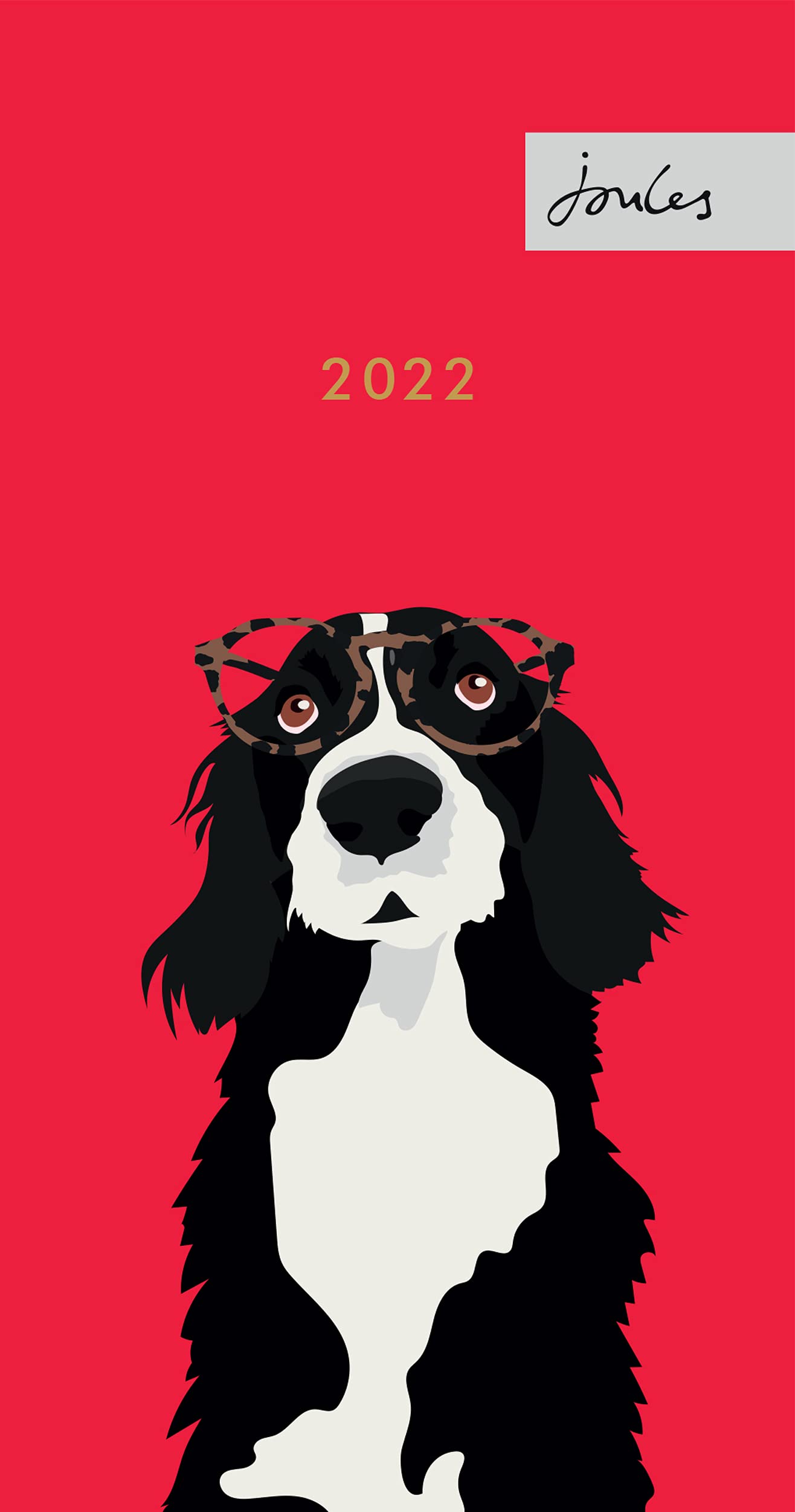 Portico Diaries 2022 - Joules Dogs Portraits Slim Diary (D22520)