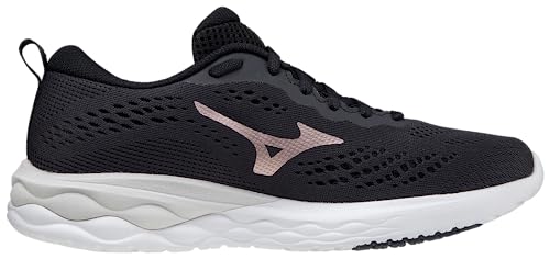 Mizuno Women's Wave Revolt 2 Training Shoe, Black-White, 9