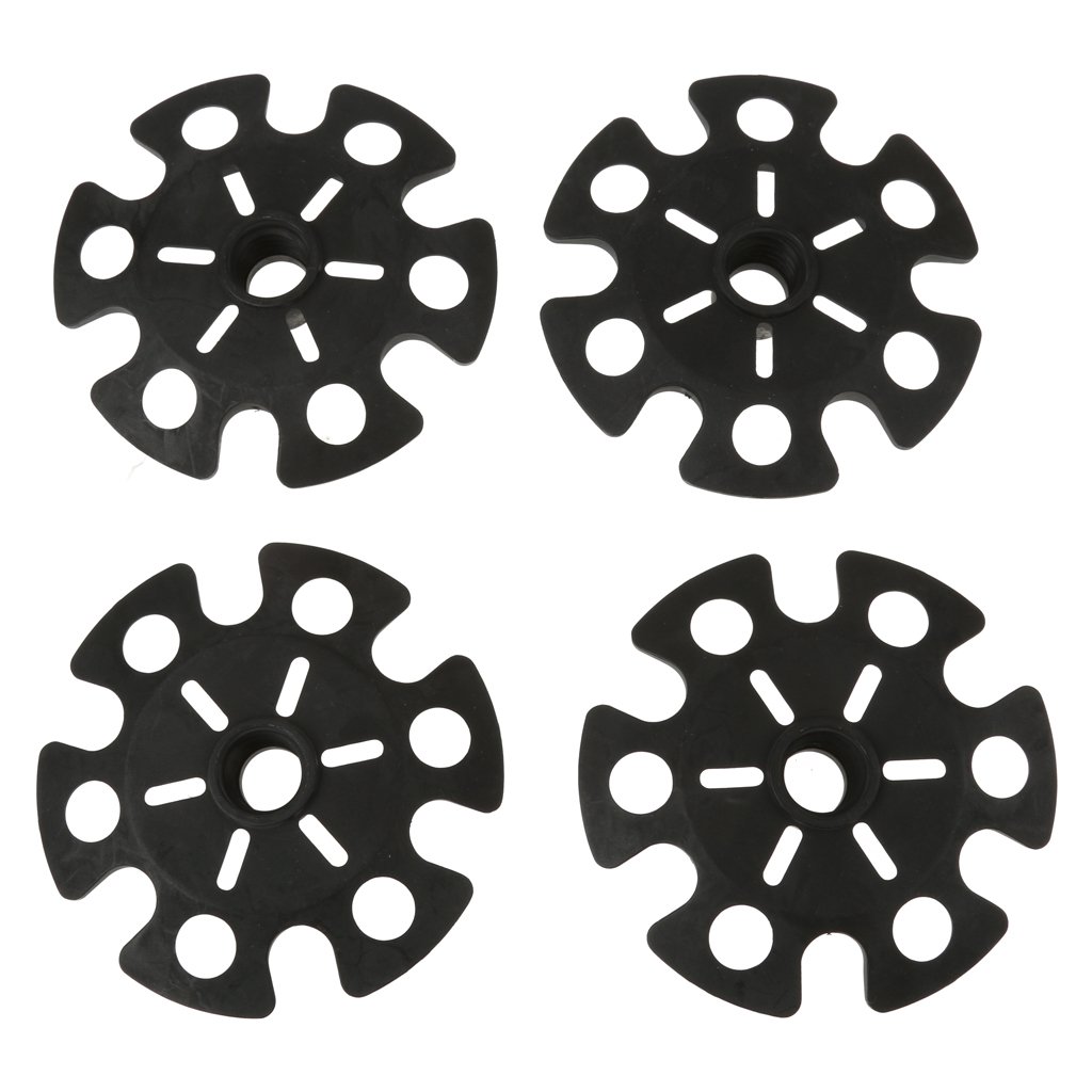 MagiDeal 4pcs Replacement Rubber Snowflake Snow Basket for Hiking s