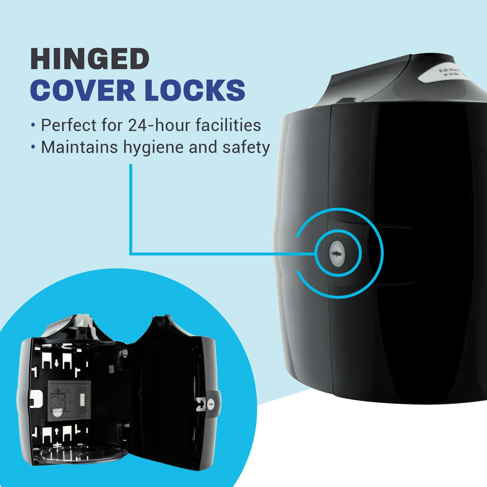 Zogics Sanitizing Wipes and Wall Mounted Dispenser – No-Touch Wipes Dispenser, Mounts Easily to Wall for Quick Access to Sanitizing Wet Wipes (4 Pack Sanitizing Wipes included)
