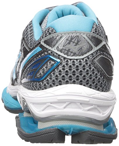 Mizuno womens Wave Creation 19 Running Shoe, High-rise/Blue Atoll/Castlerock, 8 US