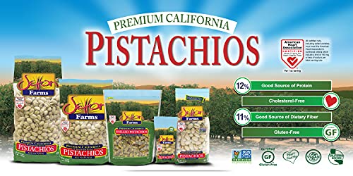 Setton Farms Premium Pistachios, Dry Roasted with Sea Salt, 3lb Bag (48 oz)