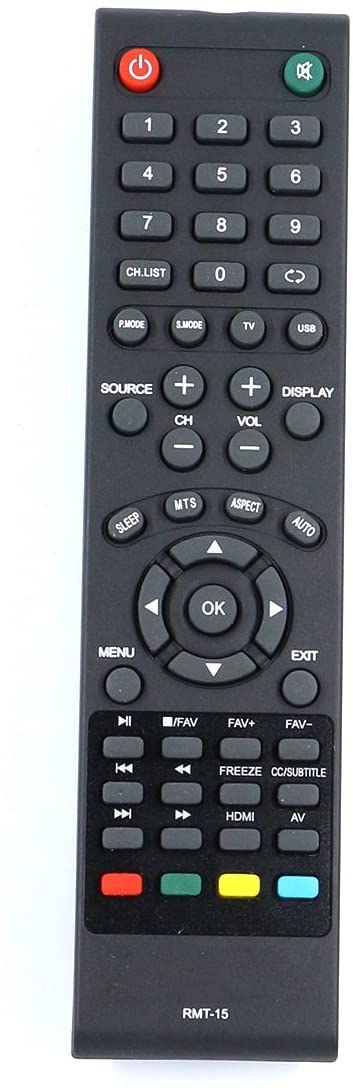 New RMT-15 Replacement Remote Fit for Westinghouse TV LD-4080 LD-4070Z LD-4055 LD-4065 LD-5580Z VR-3730 VR-3226