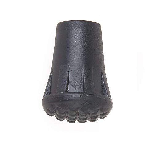 pulabo 1PCS Trekking Pole Cover Head Protector Replacement Walking Pole Tip Walking Stick Cap for Hiking Stick Walking Trekking Pole Adorable Quality & Practical Affordable, Black, Medium