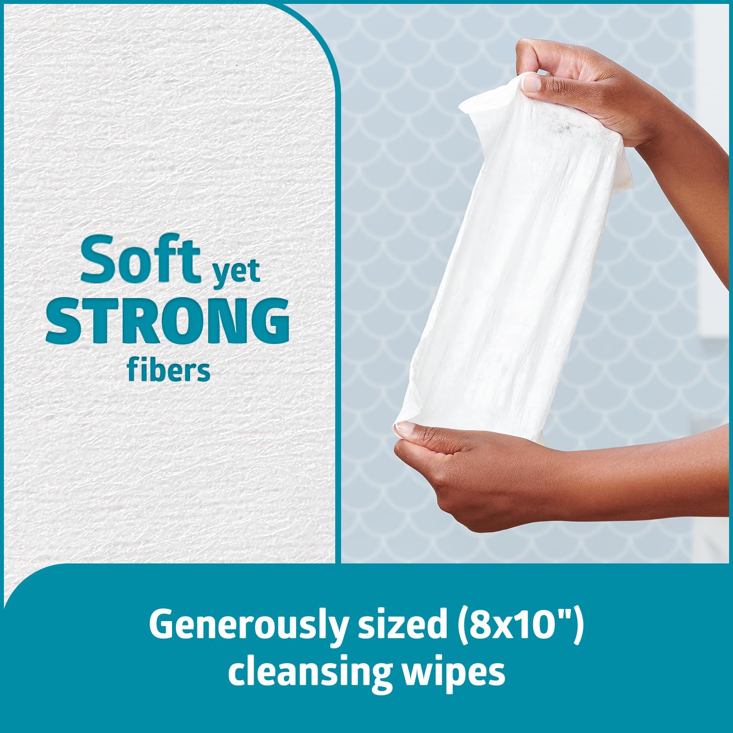 Medline, MSC263810, ReadyFlush Biodegradable Flushable Wipes, 8 x 12, 24 Wet Wipes, Pack Of 3, Sold As 1 Pack