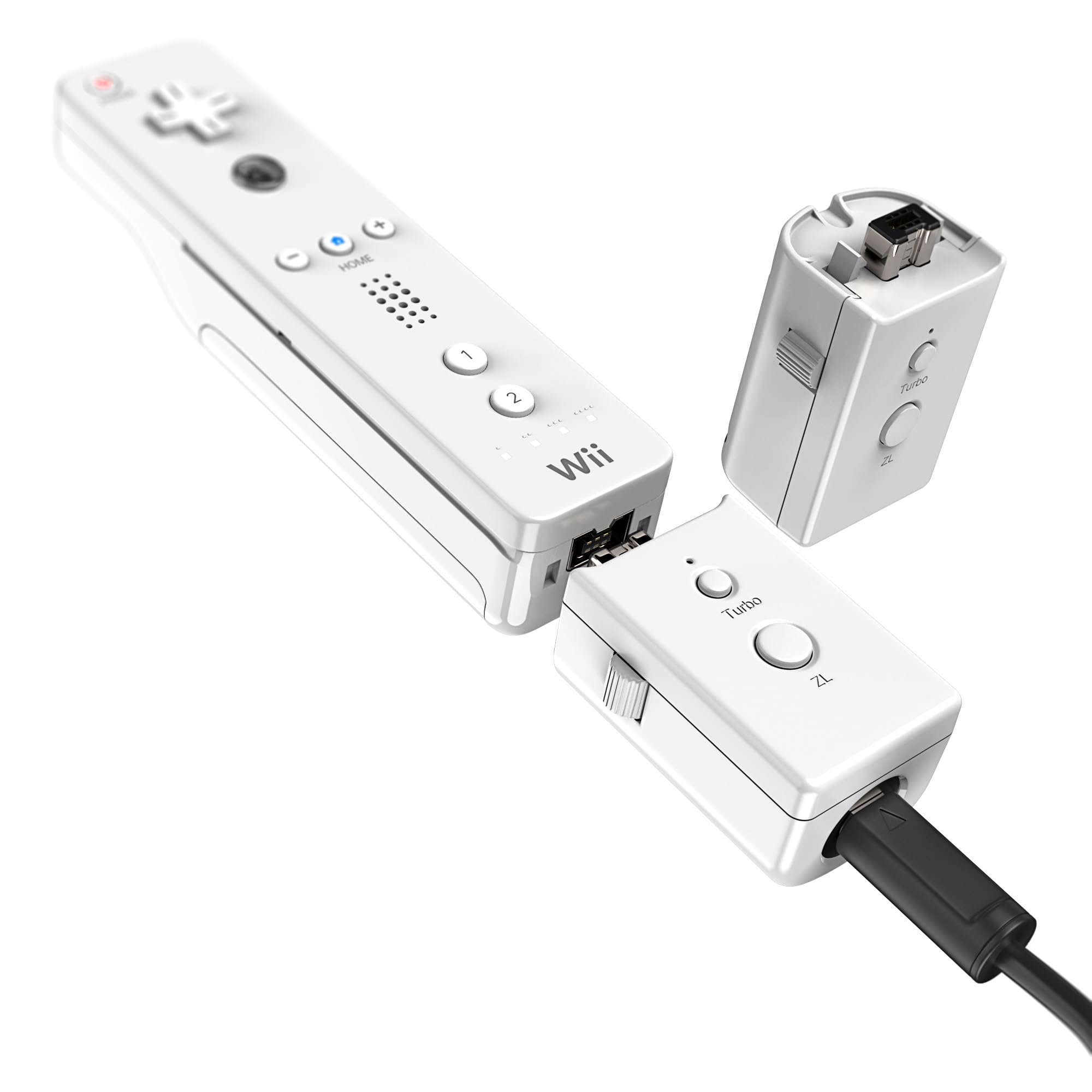 Mayflash GC Controller Adapter for Wii & Wii U (Dual Pack), White
