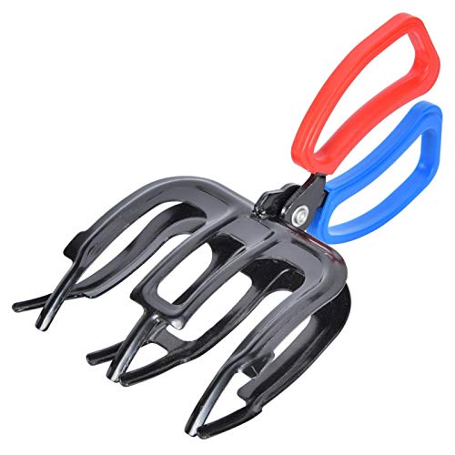 SALUTUYA Stainless Metal Fishing Catch Fishing Tools 3-Claw,Anglers(Three-tooth fish clip)