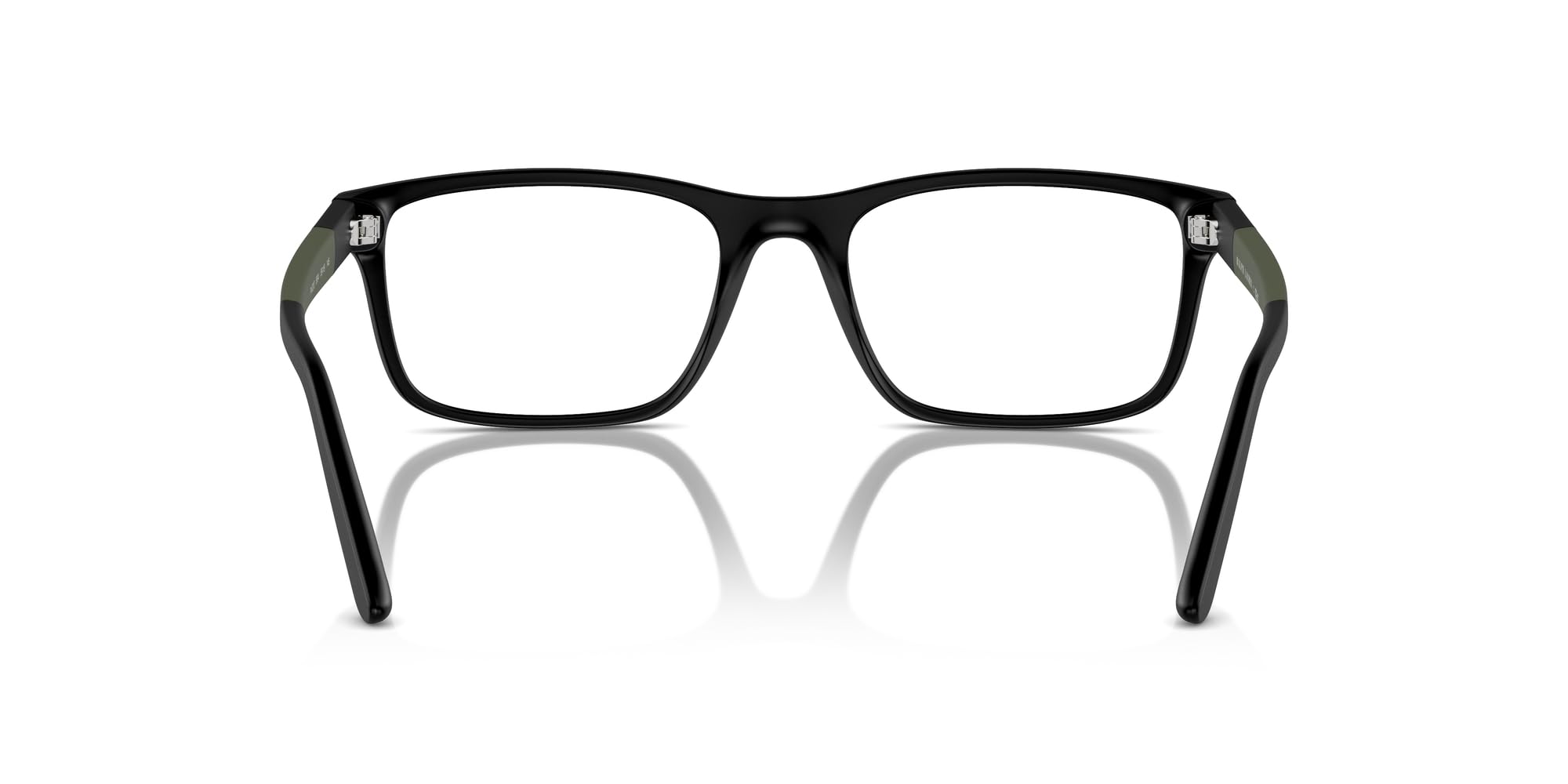 Polo Ralph Lauren Men's PH2212 Rectangular Prescription Eyewear Frames, Shiny Dark Havana/Demo Lens, 53 mm