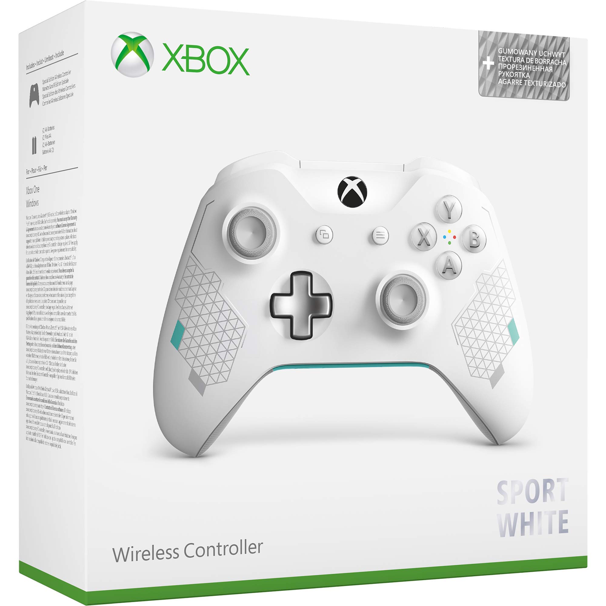 Microsoft Xbox Wireless Controller - Sport White Special Edition (1708) (Renewed)