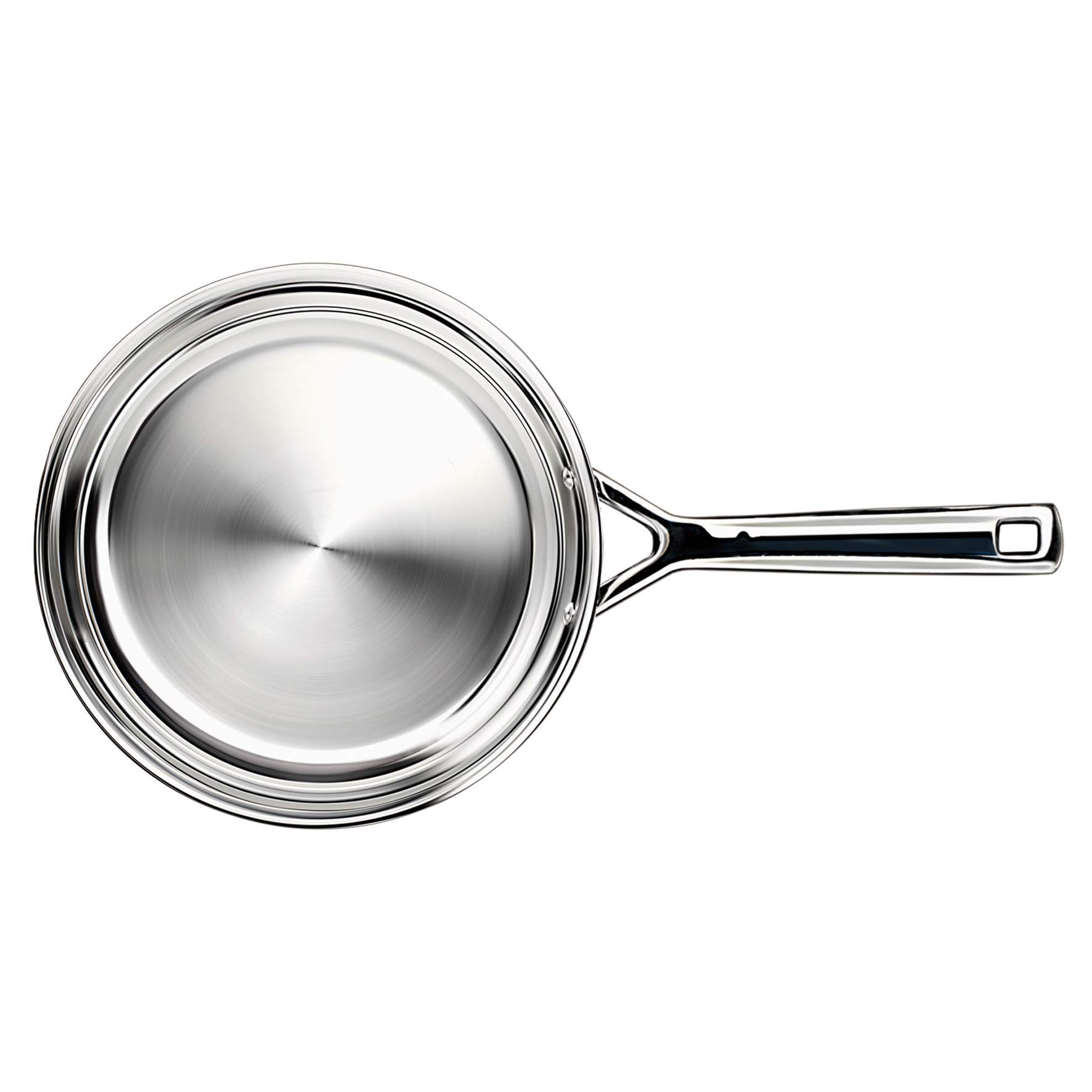 Le Creuset 2400-24 Tri-Ply Stainless Steel Fry Pan, 9-1/2-Inch