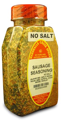 Marshall’s Creek Spices Sausage Seasoning, No Salt, 11 Ounce