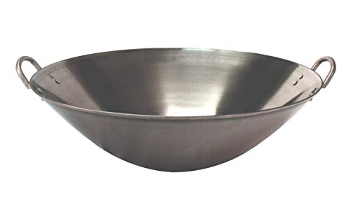 SPT SL-PA450EA: 18″ Stainless Steel Wok (Induction Ready)