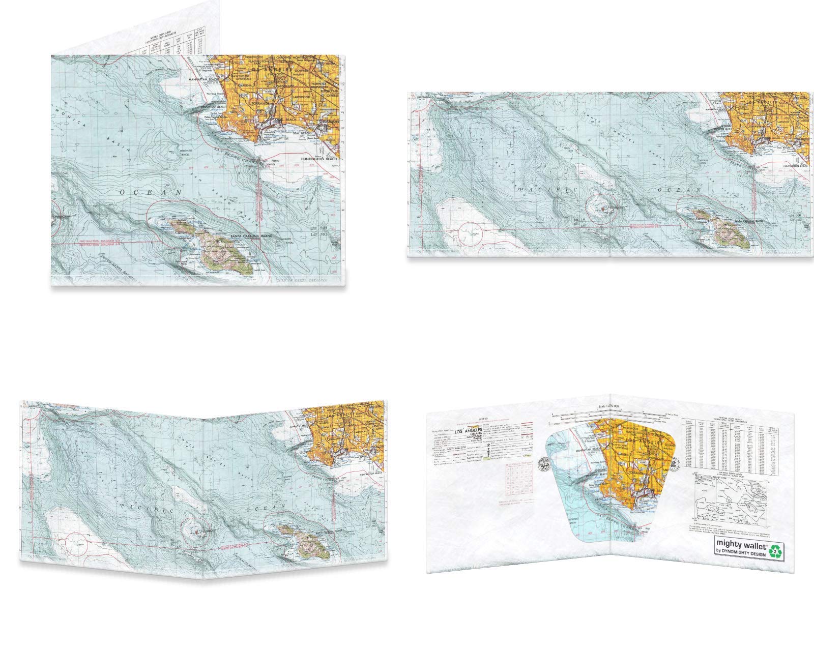 mighty wallet LA Ocean Tyvek Wallet | Paper Wallet | minimalist wallet