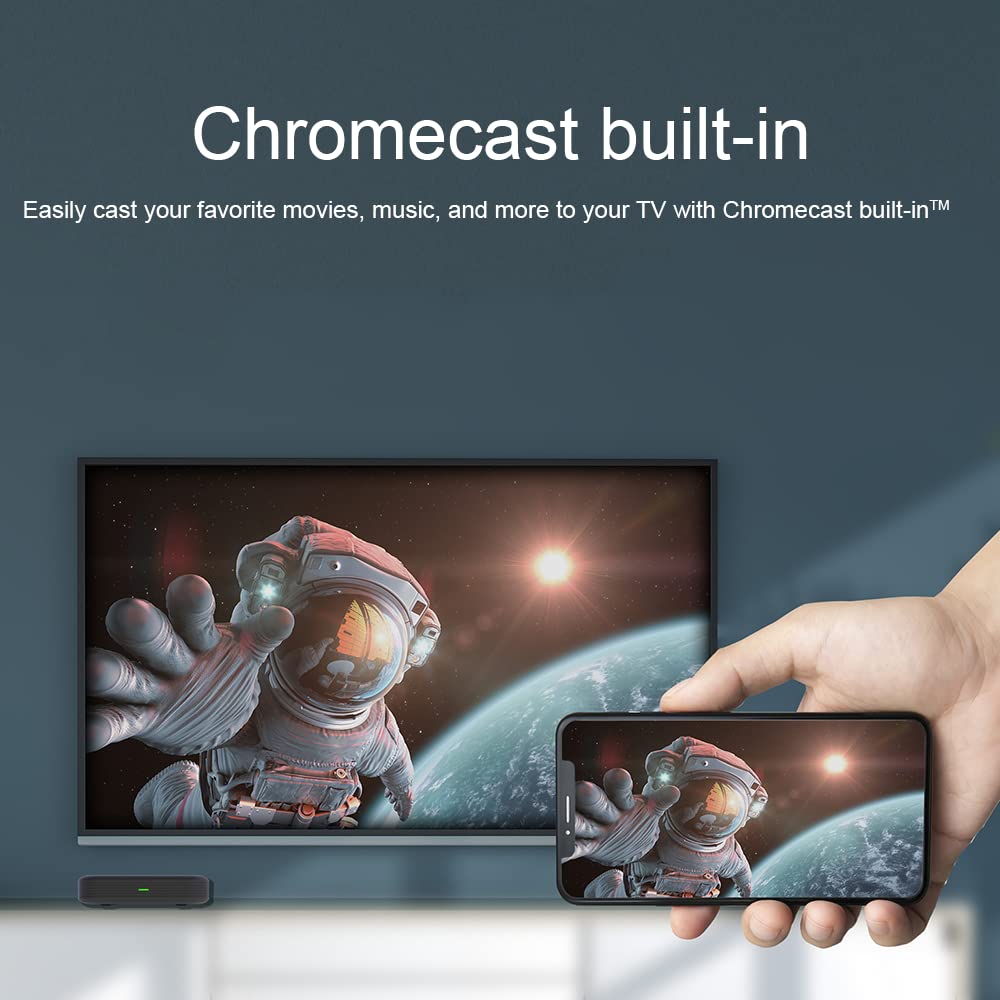 ZTE Android TV Box ,Smart TV Box ZXV10 Support Wi-Fi 5 Bluetooth 5.0 , Support 3D 4K HDR Videos Media Player,Dolby Vision,Supports YouTube/Google Assistant/Google Play Store