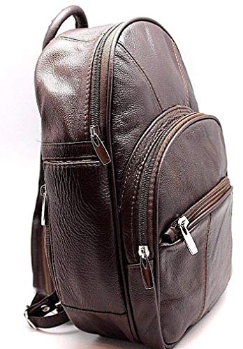 Leather Backpacks, Leather Laptop Backpack For Women Real Tan Leather Bookbag With Multiple Pockets And Adjustable Size, Genuine Leather Backpack For Women Leather Backpack Purse For Women