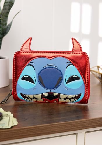Loungefly Disney Sitch Devil Zip Around Wallet