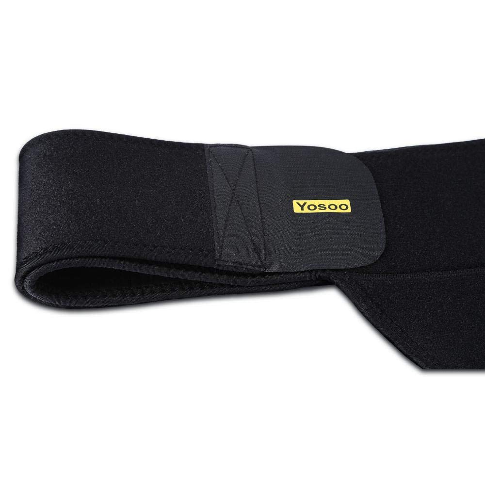 Sciatica Pain Relief Brace for Hip- Hamstring compression Thigh, Groin Wrap Support for Pulled Muscles, Sciatic Nerve, Joints, Arthritis- For Men and Women | Left Leg