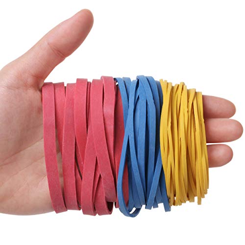 Mr. Pen- Colorful Rubber Bands, 210Pc, Assorted Size, Rubber Bands, Rubber Bands Office Supplies, Rubber Bands for Office, Assorted Rubber Bands, Colored Rubber Bands, Elastics Bands, Rubber Band Bulk