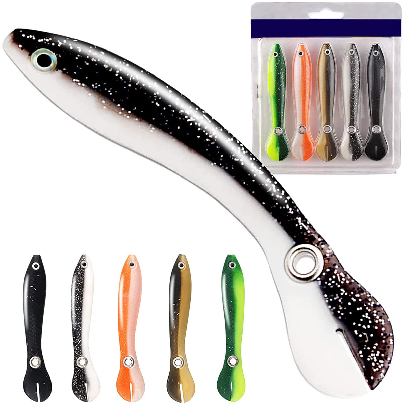 Soft Bionic Lure,Powerful Bionic Lure,Lure Fishing Tackle,Outdoor Fishing Lure 10cm/3.9in