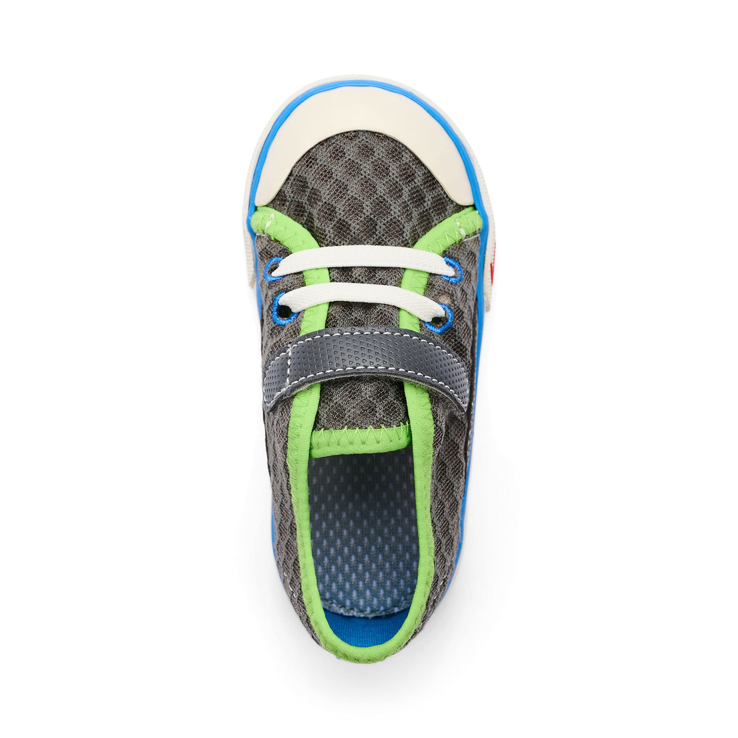 See Kai Run - Saylor Gray/Lime Size 7