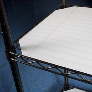 Shelving Inc. 24" x 72" Translucent Wire Shelf Liner - 4 Pack
