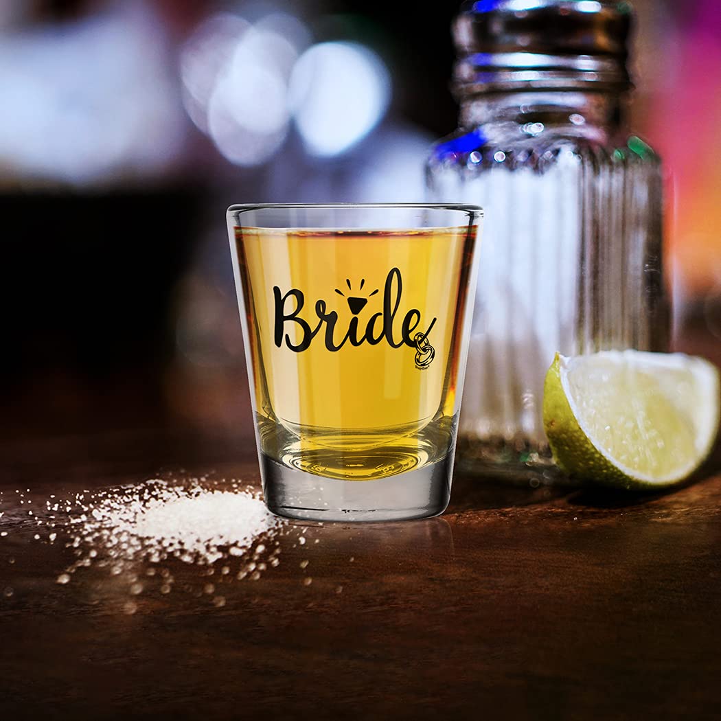 shop4ever Bride and Bride's Drinking Team Member Xoxo Shot Glasses 7 Pack (7)