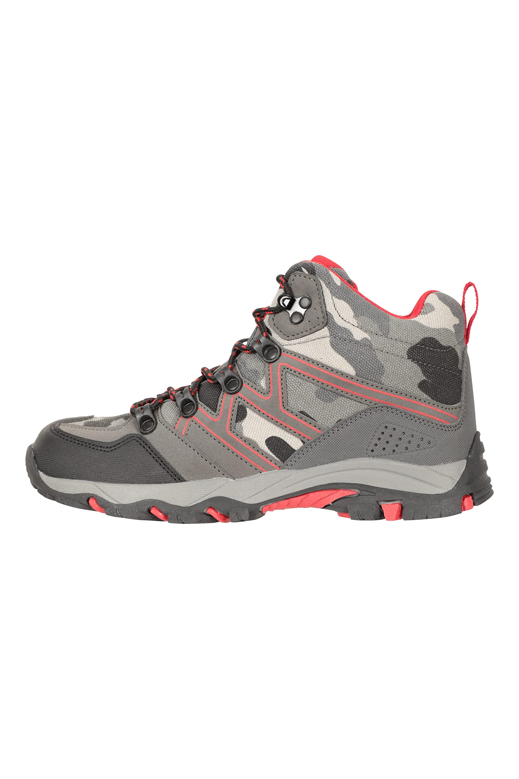 Mountain Warehouse Oscar Kids Hiking Boots - for Girls & Boys Lilac Kids Shoe Size 3 US