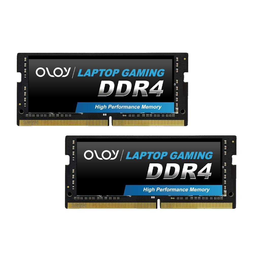OLOy DDR4 RAM 32GB (2x16GB) 2666 MHz CL19 1.2V 260-Pin Laptop SODIMM for Intel (MD4S162619IZDC)