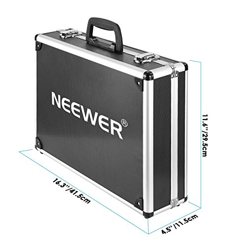 Neewer 7 Piece Wired Dynamic Drum Mic Kit - Kick Bass, Tom/Snare & Cymbals Microphone Set - for Drums, Vocal, Other Instrument - Complete with Thread Clip, Inserts, Mics Holder & Case(NW-7)