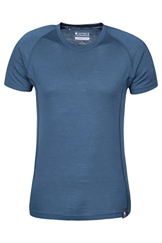 Mountain Warehouse Summit II Mens Baselayer T-Shirt Navy X-Small