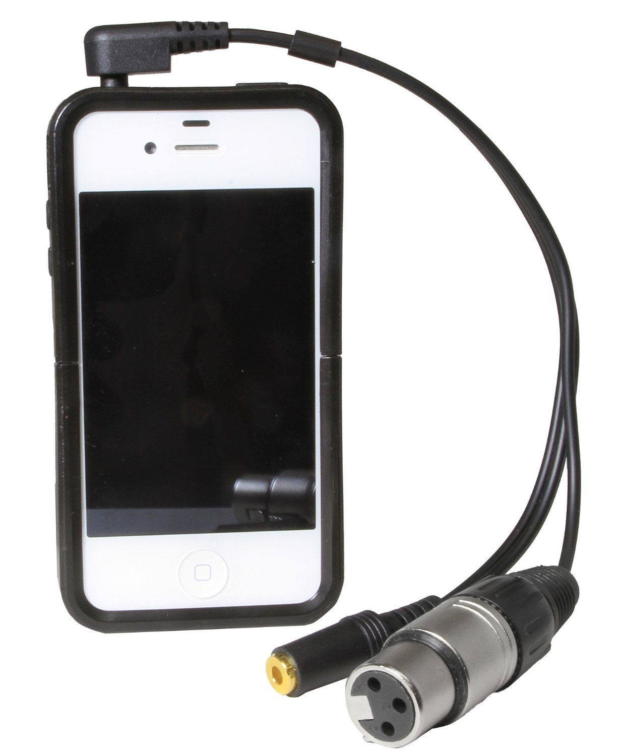 LyxPro XLR Female to TRRS 10 Feet Connects Professional XLR Microphones to iOS, iPhone, iPad, and iPod includes Onput for Headphones - Long