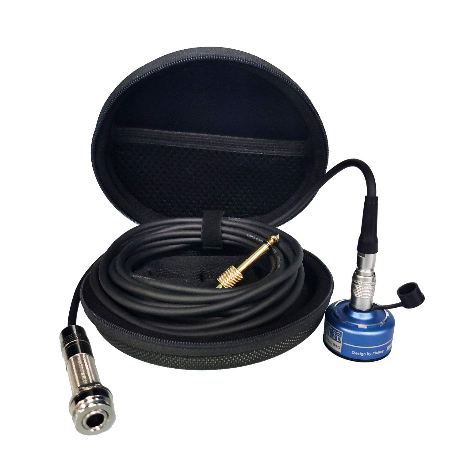 MULING handpan Pickup,H1 Hand drum Pickup , Steel Drums Pickup,contact magnetic pickup with carry bag