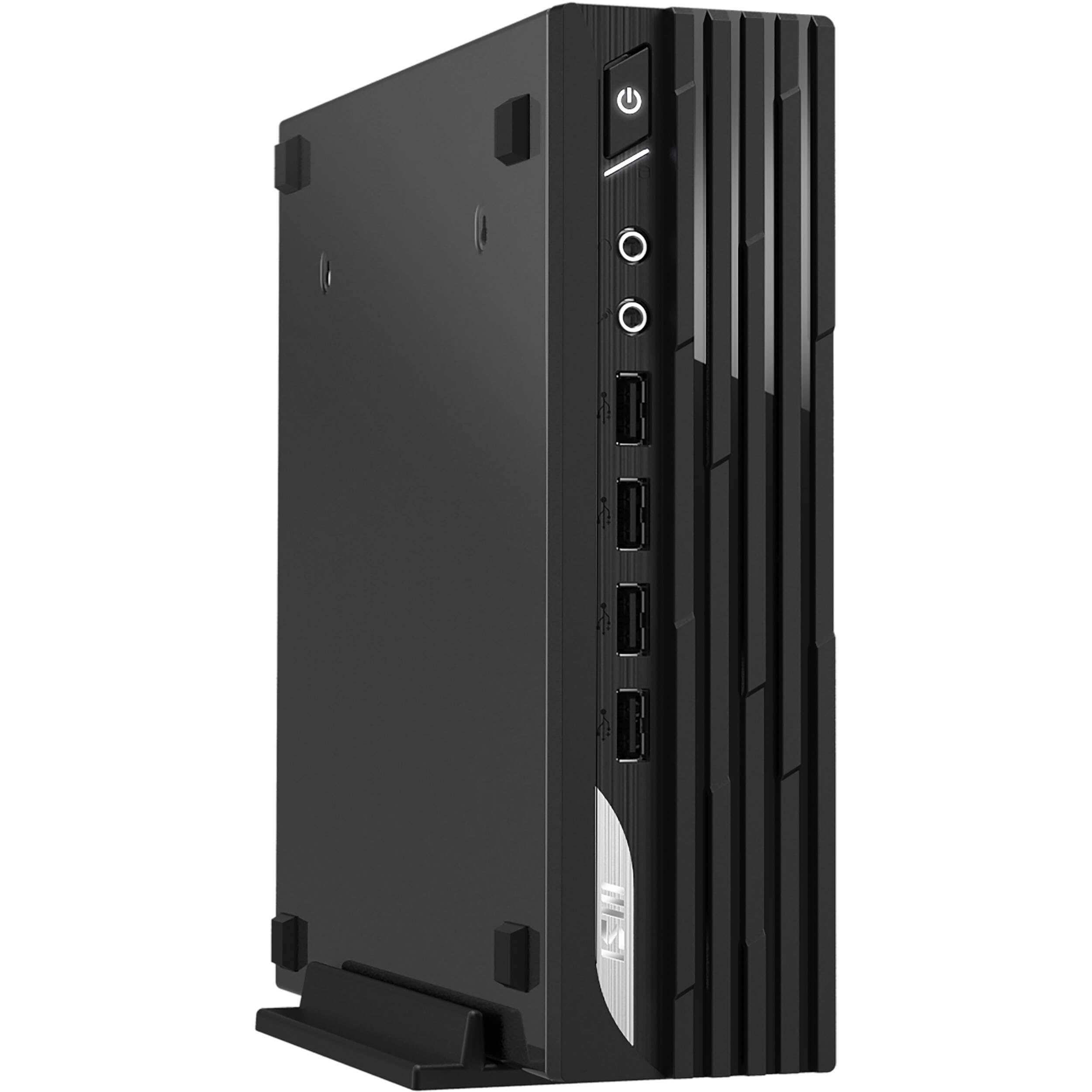 MSI PRO DP21 12M Mini Desktop Computer - 12th Gen Intel Core i9-12900K 16-Core up to 5.20 GHz Processor, 64GB RAM, 256GB NVMe SSD, Intel UHD Graphics 770, Wi-Fi 6, VESA Mounting, Windows 11 Home