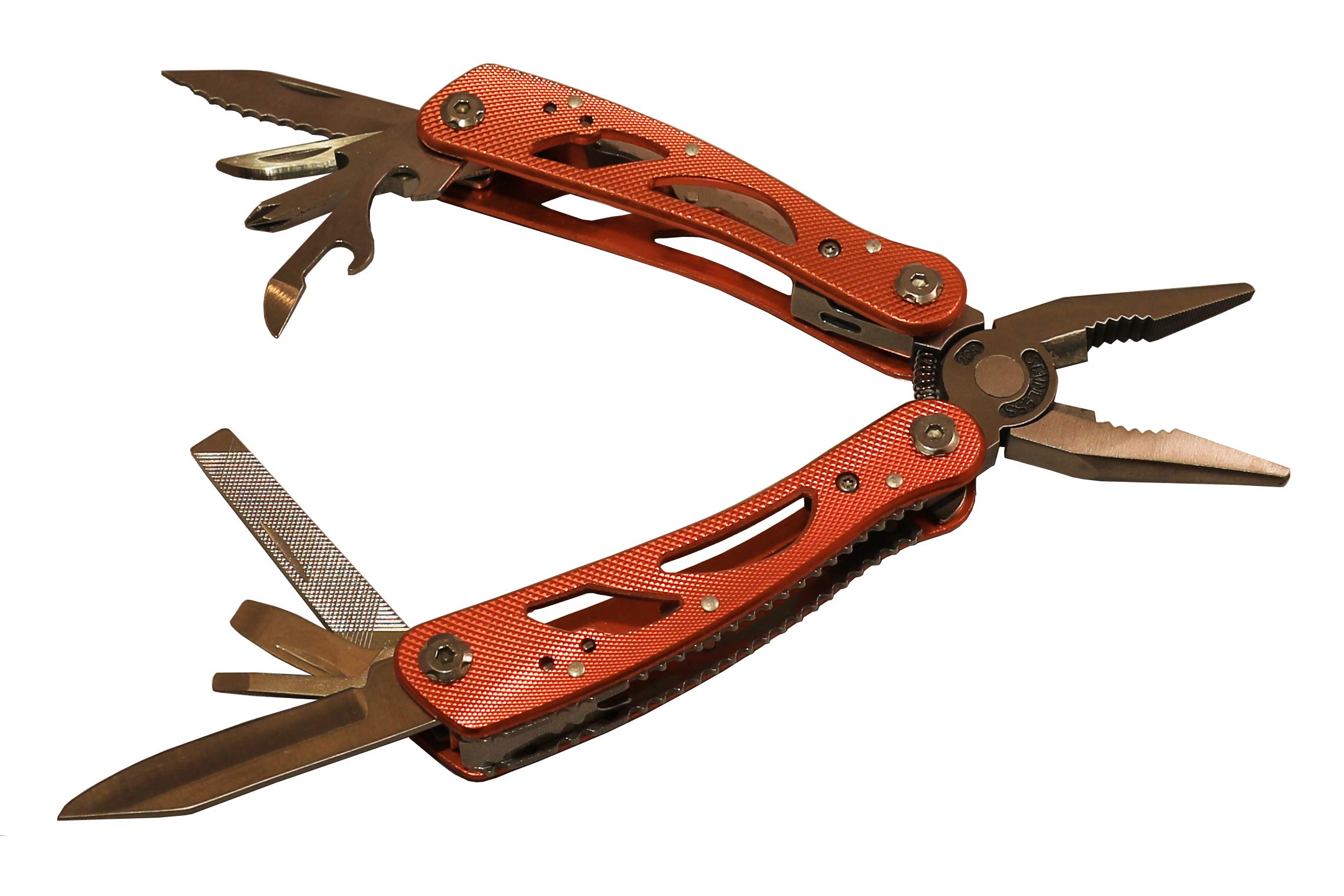 Multitool knife with sheath 15-in-1 Portable Pocket Multifunctional heavy duty, Folding Saw, Wire Cutter, Pliers, Sheath Multipurpose, Survival, Camping, Hunting, Car Set, tools, survival gear