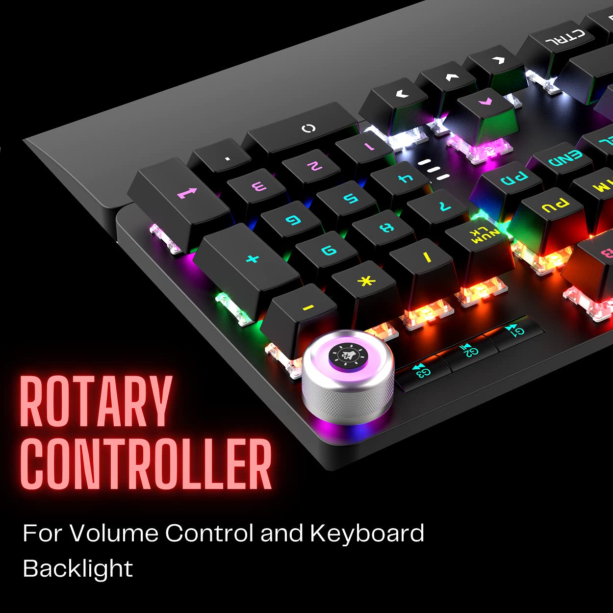 PHILIPS Wired Gaming Keyboard and Mouse Combo RGB Backlit, Mechanical Feel, 104 Keys with Fast Switches, Programmable Gaming Mouse Adjustable DPI for Windows PC Gamers