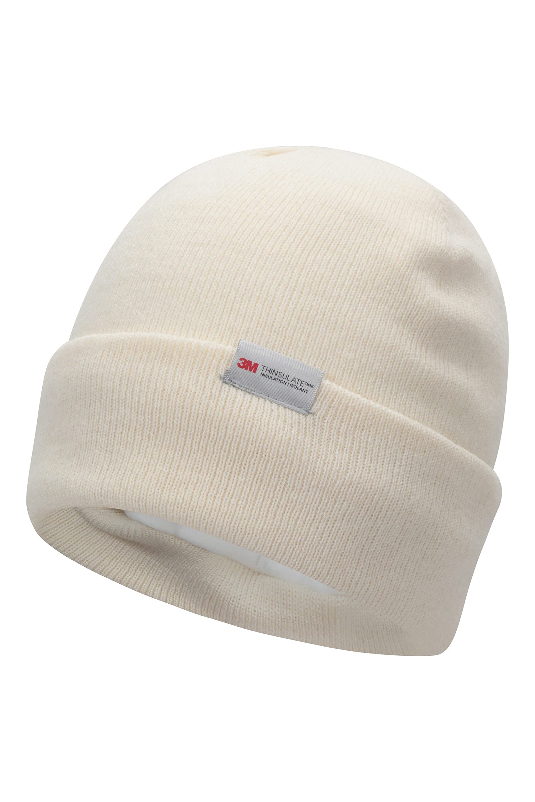 Mountain Warehouse Womens Thinsulate Knitted Beanie - Warm & Cosy Cream Medium/Large