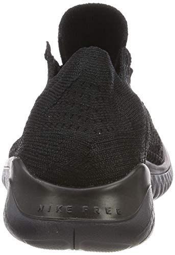 Nike Womens WMNS Free RN Flyknit 942839 002 - Size 9W Black/Anthracite