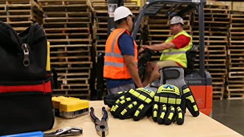 Pyramex GL610C Series Nitrile Gloves A5 Cut Thermo Plastic Rubber With Sandy Palm And Touch Screen Capability