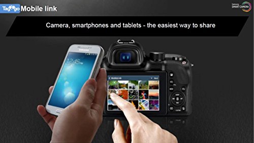 Samsung WB50F 16.2MP Smart WiFi & NFC Digital Camera with 12x Optical Zoom and 3.0" LCD (Black)