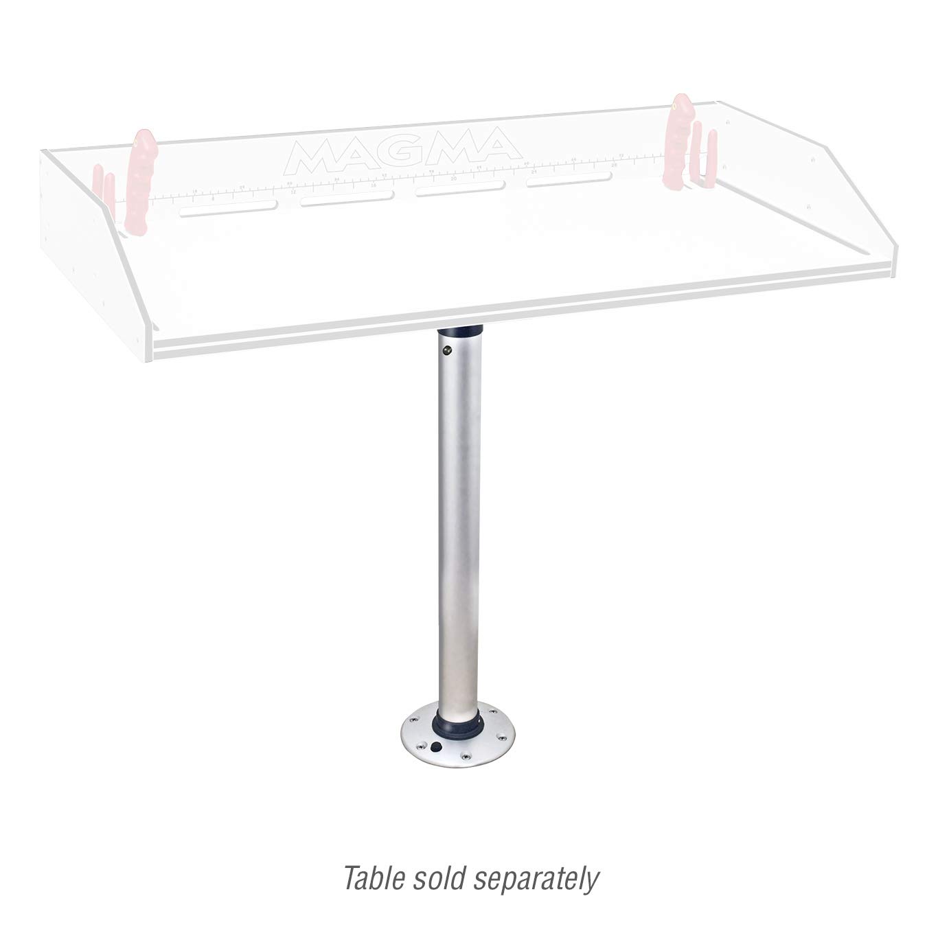 Magma Products Gas Grill, Double Locking Stowable Pedestal Mount