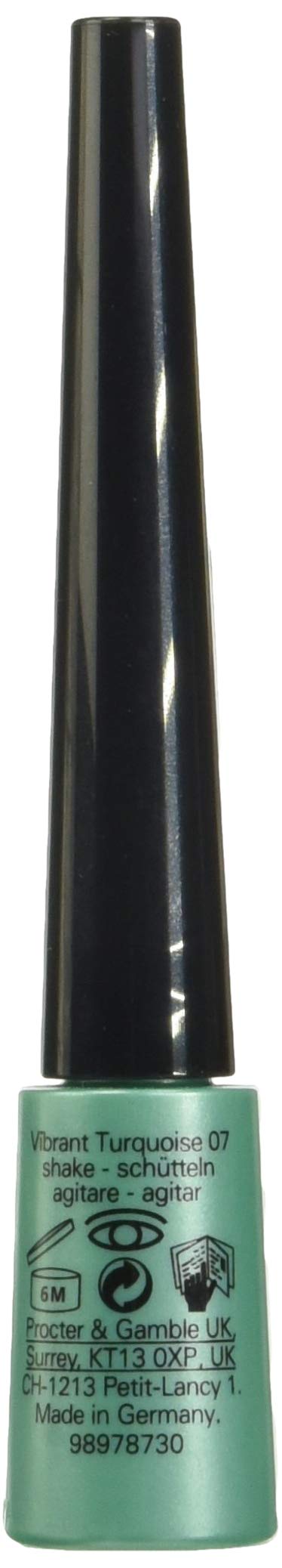 Max Factor Max Effect Dip-In Eye Shadow for Women, No. 07 Vibrant Turquoise, 0.03 Ounce